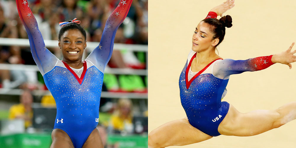 Watch Simone Biles & Aly Raisman’s Floor Routines for Olympic Finals ...