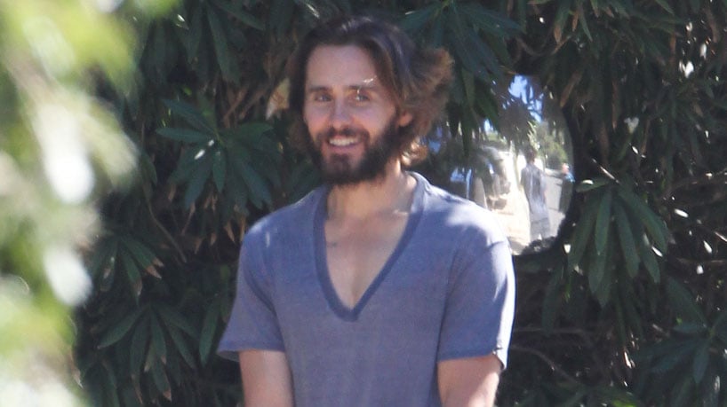 Jared Leto Steps Outside in His Pajamas & Slippers | Jared Leto | Just ...