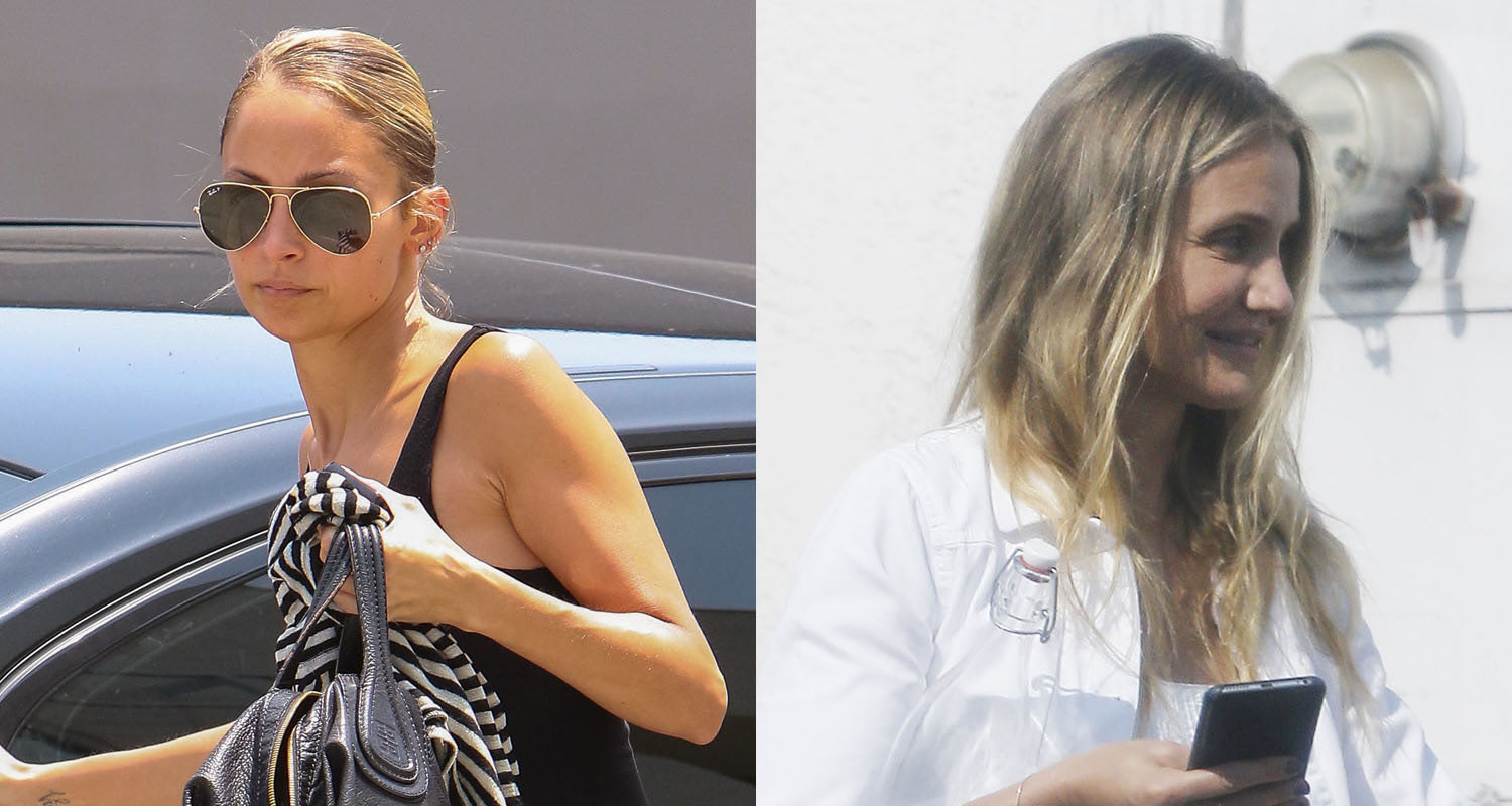 Nicole Richie & Cameron Diaz Have a Fun Family Day with Sparrow ...