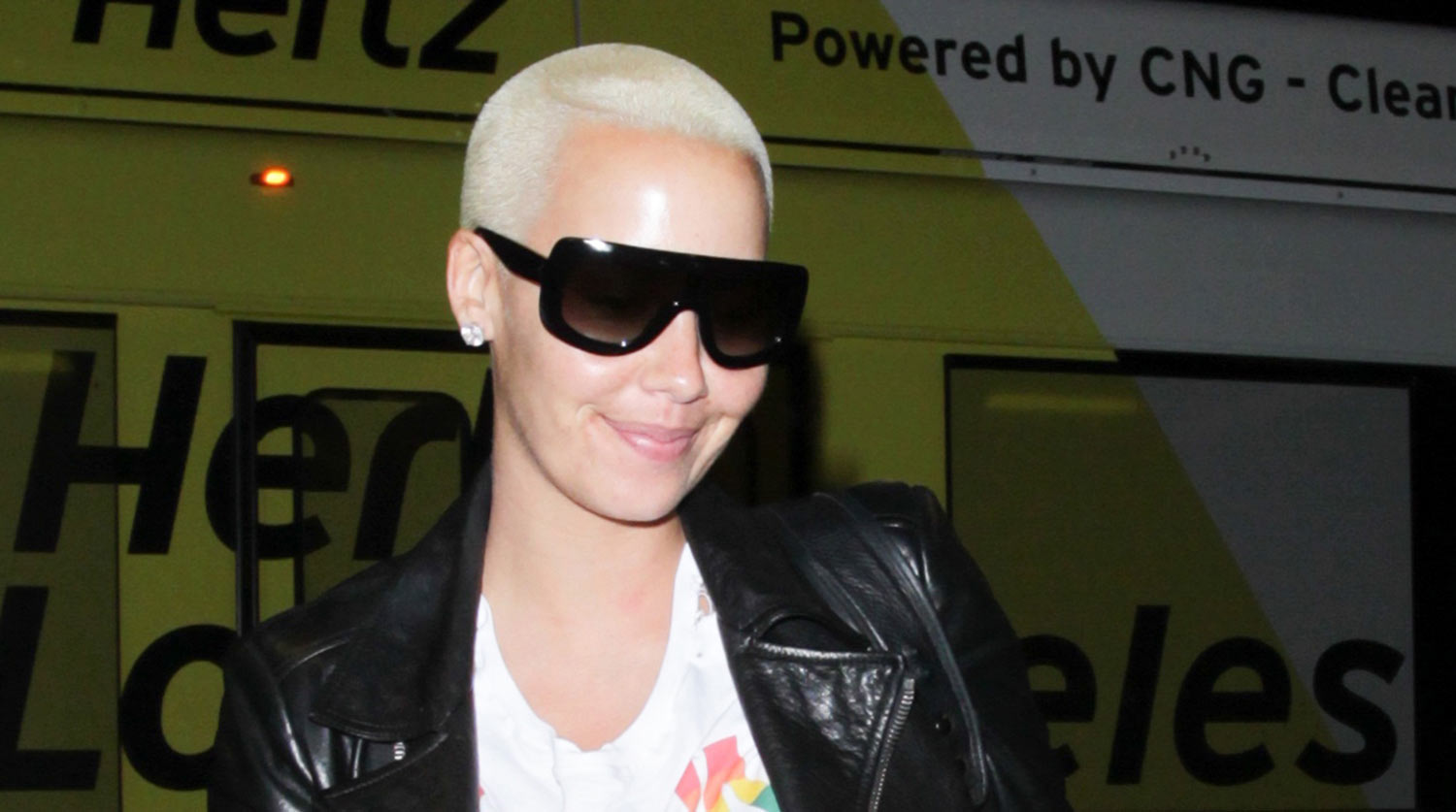 Amber Rose’s Son Tried On Her Wig – See the Adorable Pic! | Amber Rose ...