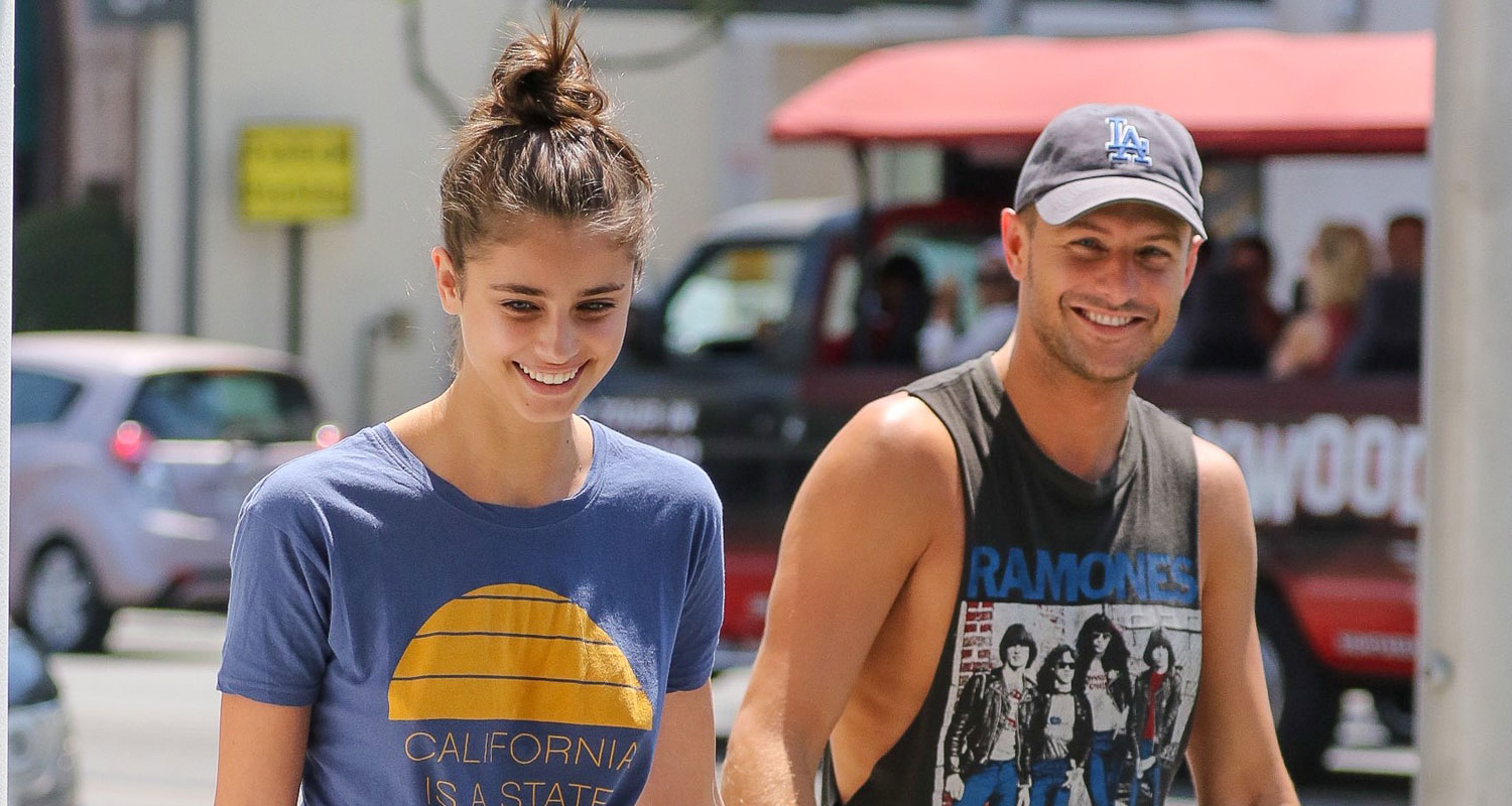 Taylor Hill Hangs With Boyfriend Michael Stephen Shank After Returning ...