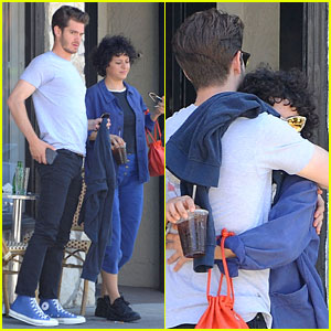 Andrew Garfield & Alia Shawkat Hug After Coffee Date | Alia Shawkat ...