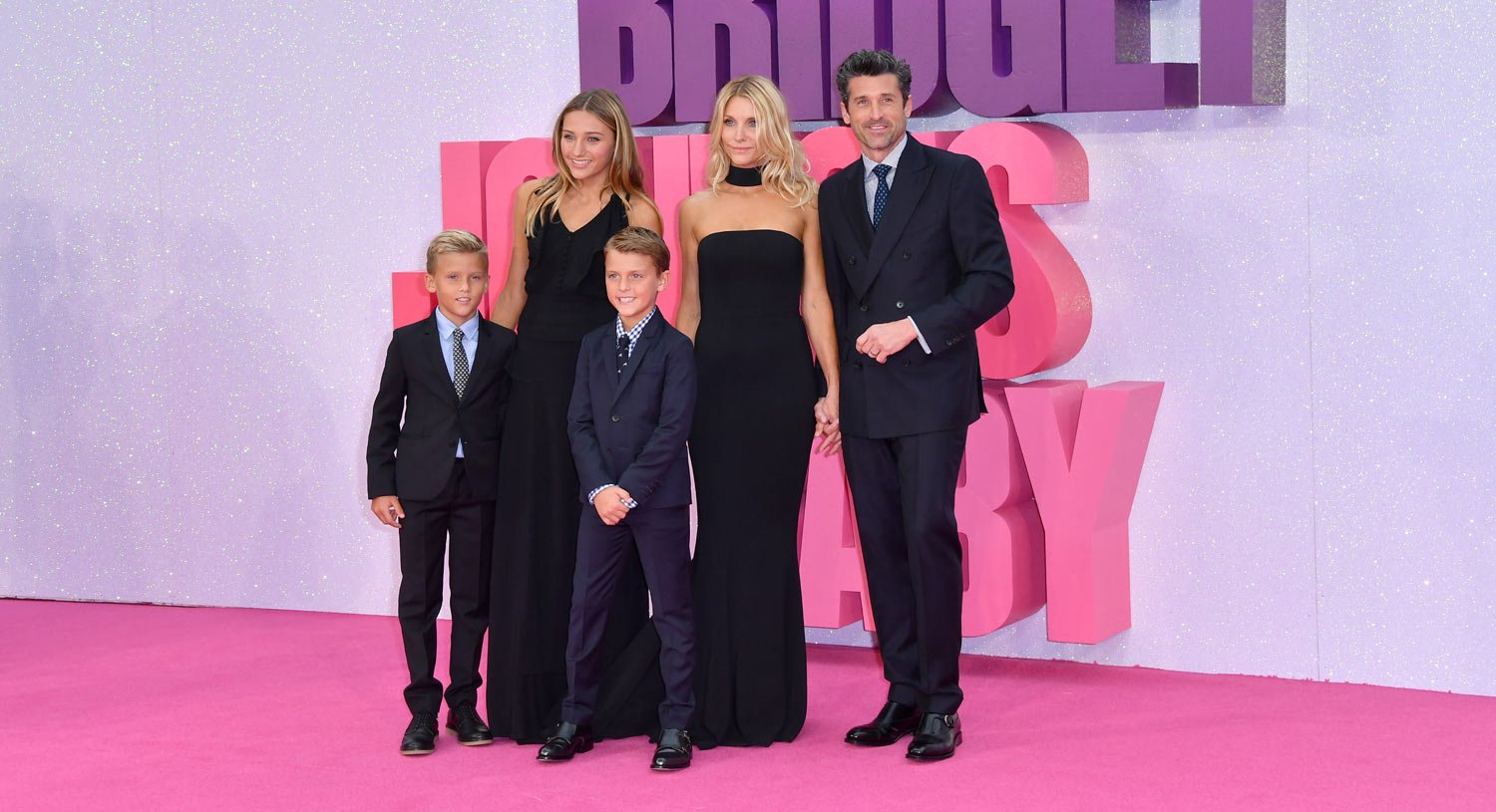 Patrick Dempsey & Family Attend ‘Bridget Jones’s Baby’ Premiere ...