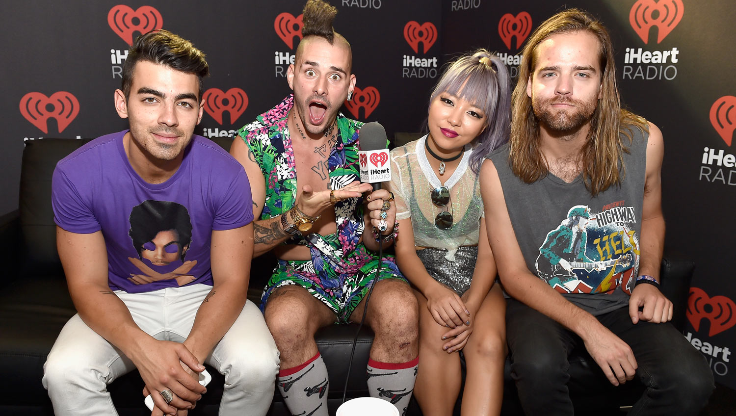 DNCE Wins Best Dressed at iHeartRadio Music Festival’s Daytime Village ...