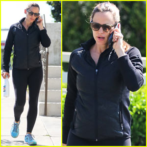 Jennifer Garner Spends Her Morning Working Up a Sweat | Jennifer Garner ...