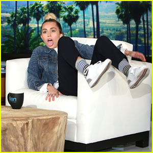 Miley Cyrus Fills in as Host of ‘The Ellen Show’! | Ellen DeGeneres ...