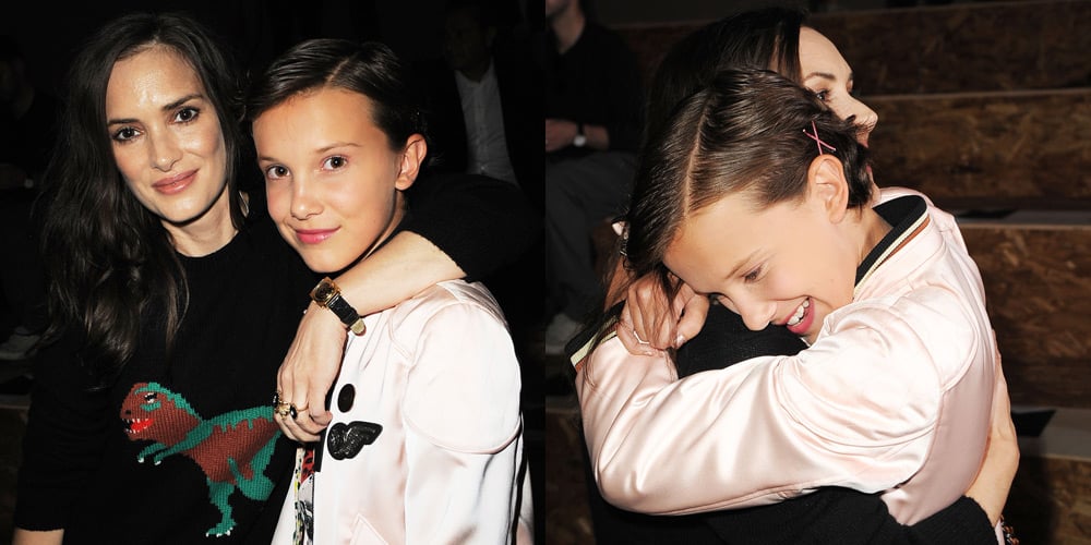 Stranger Things’ Winona Ryder & Millie Bobby Brown Reunite at Coach ...