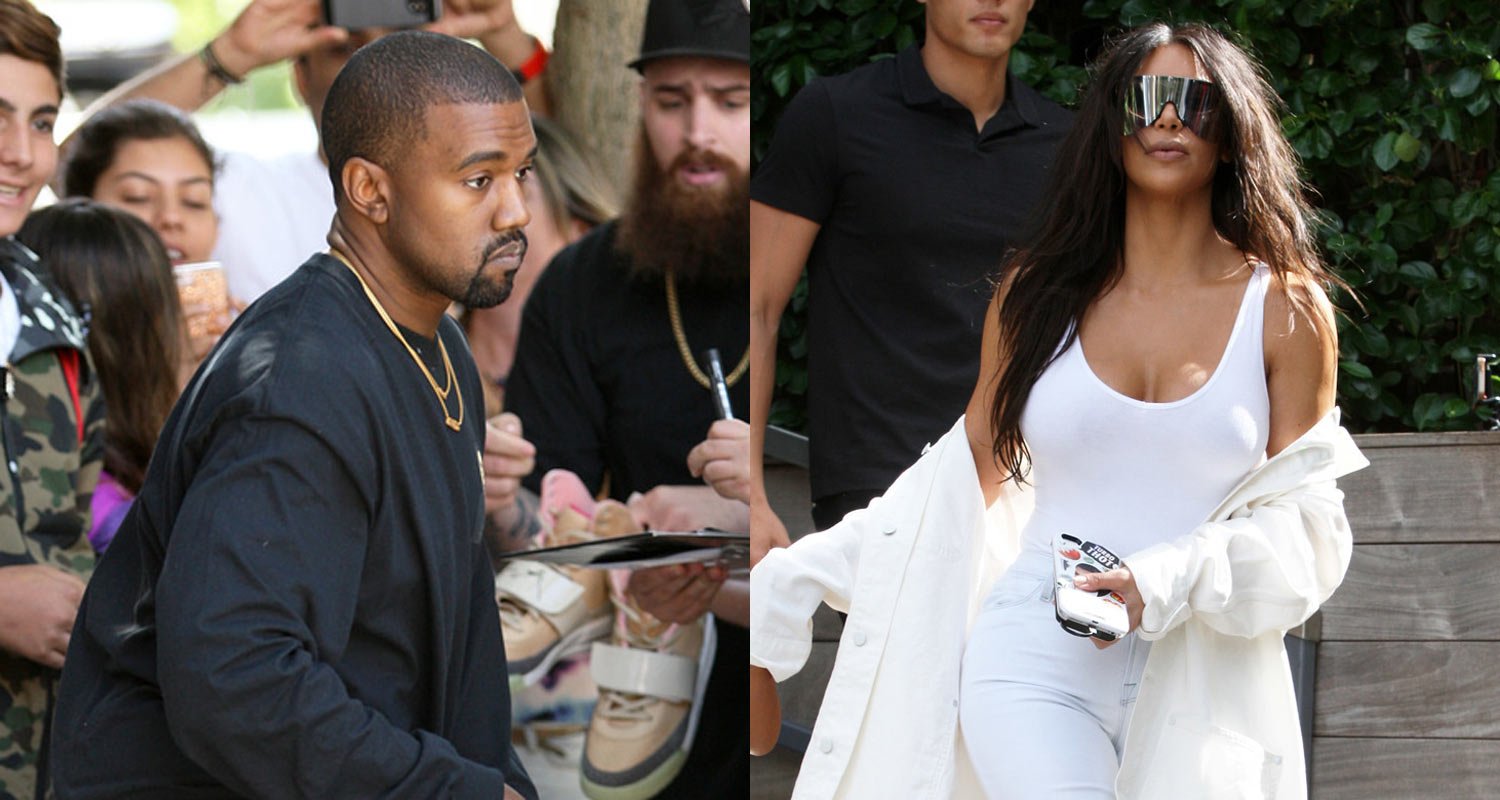 Kanye West & Kim Kardashian Step Out for a Lunch Date in NYC! | Kanye ...