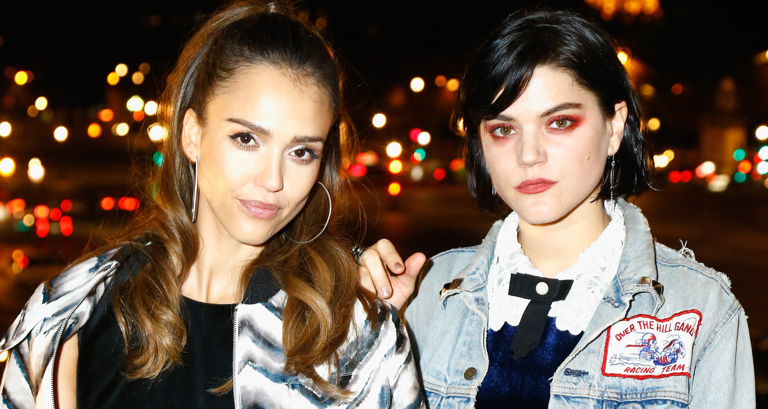 Jessica Alba & Soko Celebrate Longchamp’s Maison Saint-Honoré Flagship ...