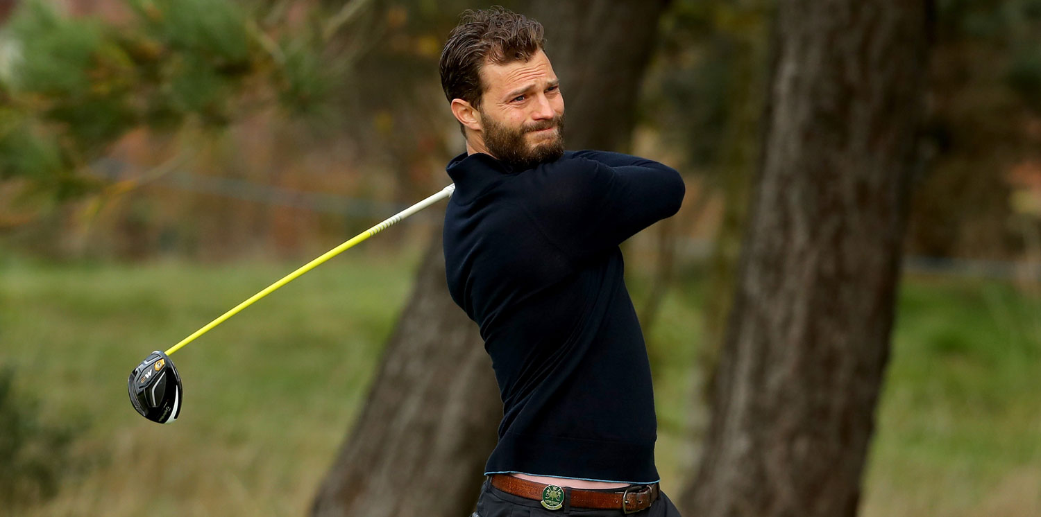 Jamie Dornan Competes in Annual Golf Tournament in Scotland! | Jamie ...