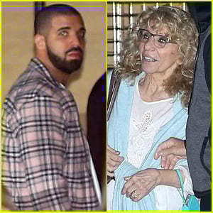 Drake Spends His Birthday at Dinner with His Mom! | Drake | Just Jared ...