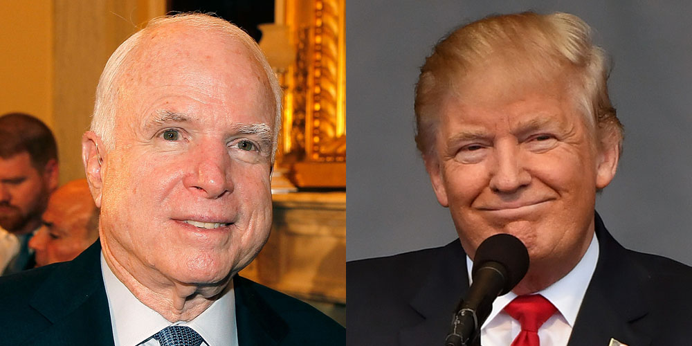 John McCain Withdraws Support for Donald Trump, Will Not Vote for ...