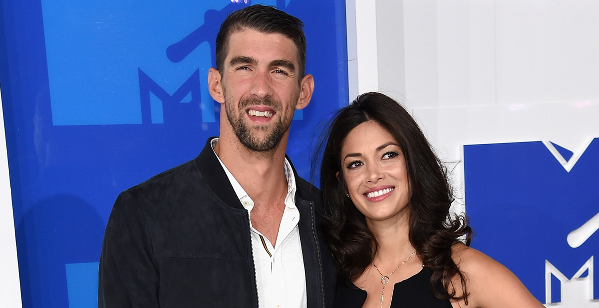 Michael Phelps & Wife Nicole Share First Wedding Photos! | Michael ...