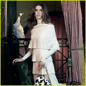 Model Rose Gilroy Stars in Salvatore Ferragamo’s Fall/Winter 2016 ...