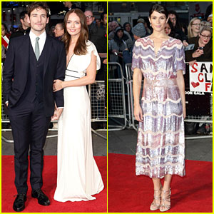 Sam Claflin & Wife Laura Make Cute Couple at ‘Their Finest’ Premiere ...
