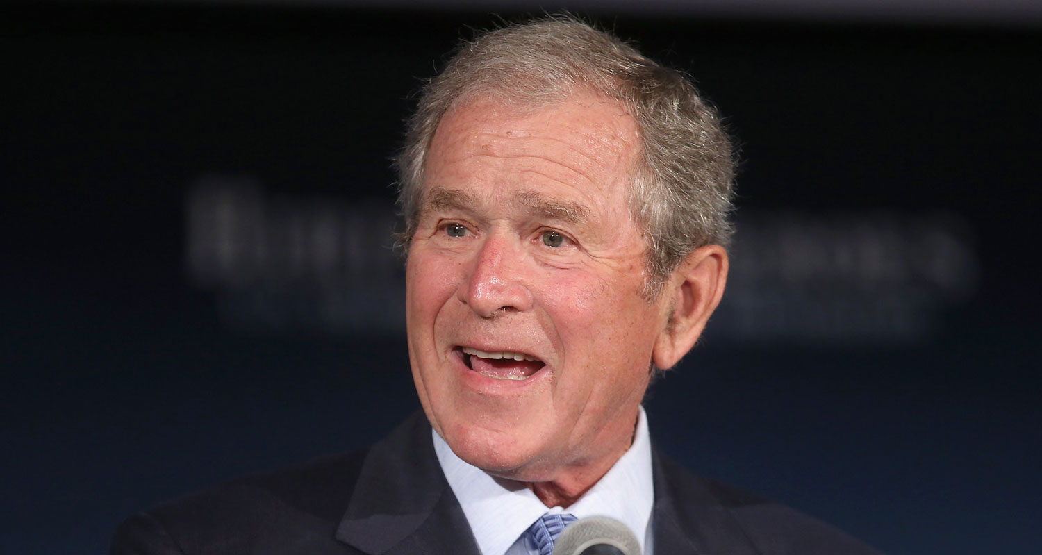 Who Did George W. Bush Vote For? Neither Clinton or Trump! | 2016 ...