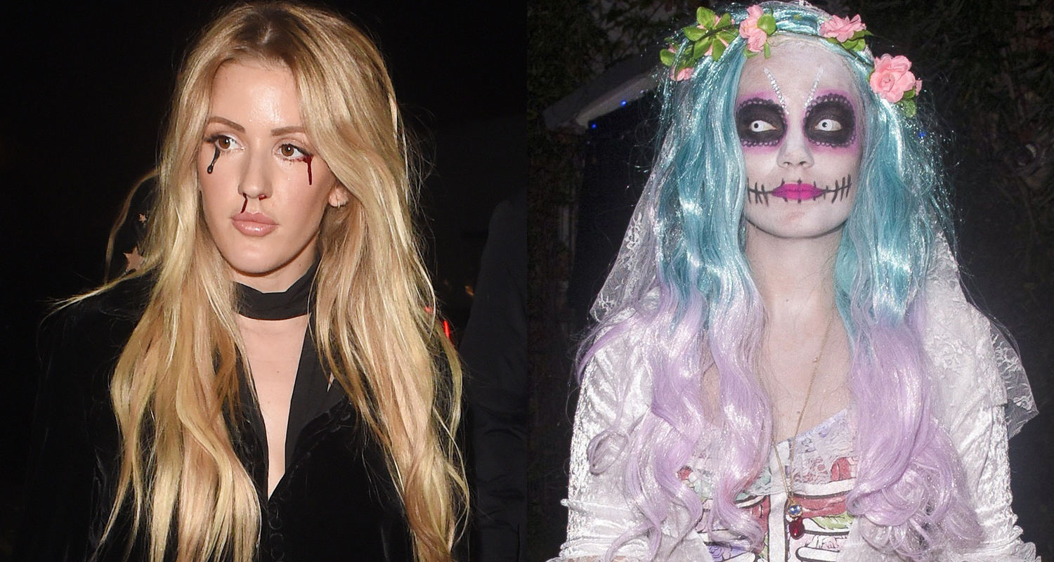 Ellie Goulding & Lily Allen Celebrate Halloween At Jonathan Ross Bash ...