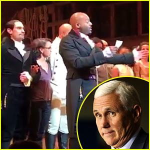 VIDEO: Mike Pence Attends ‘Hamilton,’ Cast Sends Him an Important ...