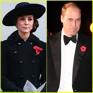 Kate Middleton & Prince William Attend Remembrance Sunday Services | Kate Middleton, Prince ...