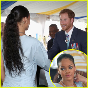 Rihanna Meets with Prince Harry as He Visits Barbados! | Prince Harry ...