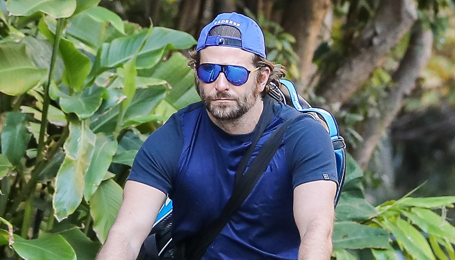Bradley Cooper Goes On Bike Ride for His Daily Workout | Bradley Cooper ...