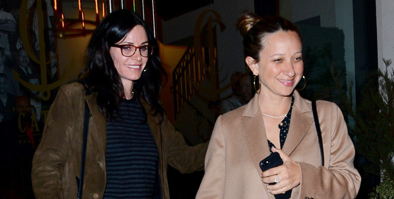 Courteney Cox Grabs Dinner with Pal Jennifer Meyer in WeHo | Courteney ...