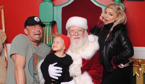 Fergie & Josh Duhamel Took the Cutest Santa Picture Ever! | 2016 ...