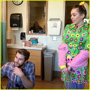 VIDEO: Miley Cyrus Cries While 8-Year-Old Cancer Patient Sings for Her ...
