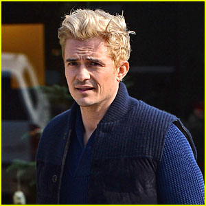 Orlando Bloom Gets Another Touch Up on His Blond Hair! | Orlando Bloom ...