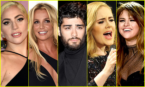 The 25 Most Popular Music Stars on JustJared.com in 2016 | 2016 Year ...