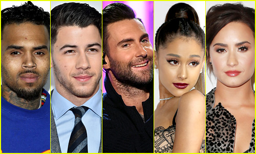 The 25 Most Popular Music Stars on JustJared.com in 2016 | 2016 Year ...
