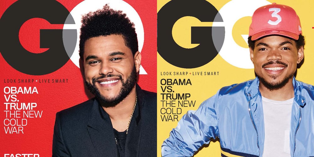 The Weeknd & Chance the Rapper Cover ‘GQ’ | Chance the Rapper, Magazine ...