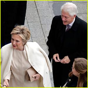VIDEO: Hillary & Bill Clinton Arrive for Trump’s Inauguration | 2017 ...