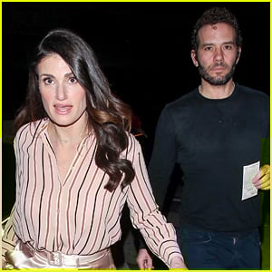 Idina Menzel Enjoys a Dinner Date with Fiance Aaron Lohr! | Aaron Lohr ...