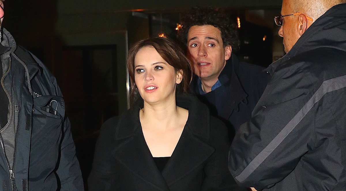 Felicity Jones & Boyfriend Charles Guard Head to ‘SNL’ After Party ...