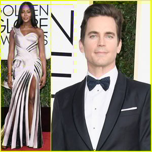 Matt Bomer & Naomi Campbell Present Together at Golden Globes 2017 | 2017 Golden Globes, Golden ...