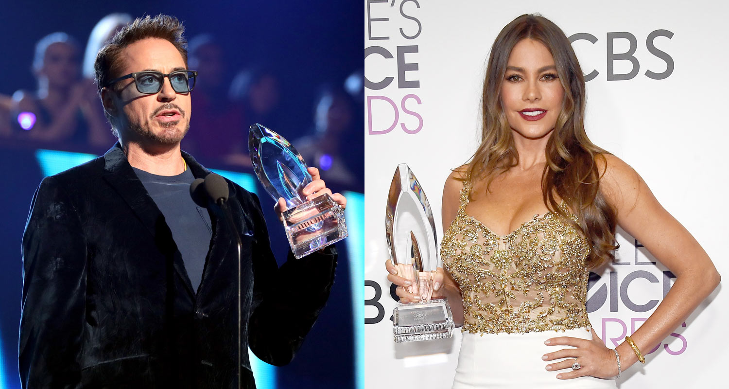 VIDEO: Robert Downey Jr. & Sofia Vergara Win Big at People’s Choice ...