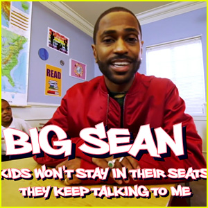 Big Sean Films Cute ‘Read It’ Rap Video with Students for ‘Ellen’ | Big ...