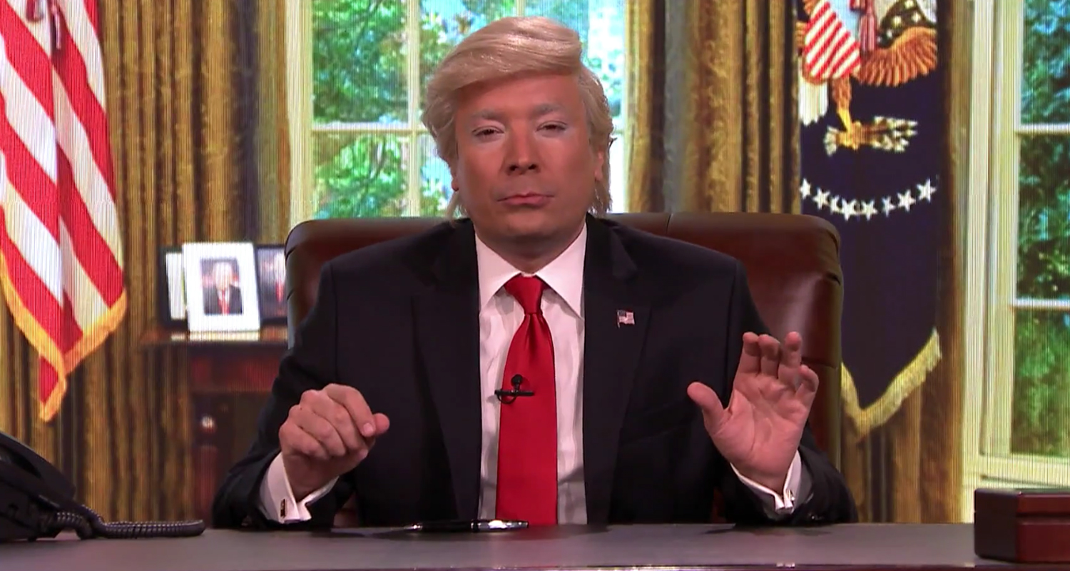 Jimmy Fallon Debuts Donald Trump News Network On ‘The Tonight Show ...