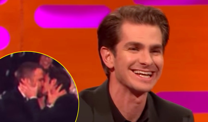 Andrew Garfield Says Ryan Reynolds Kiss Was His Idea! (Video) | Andrew Garfield, Ryan Reynolds ...