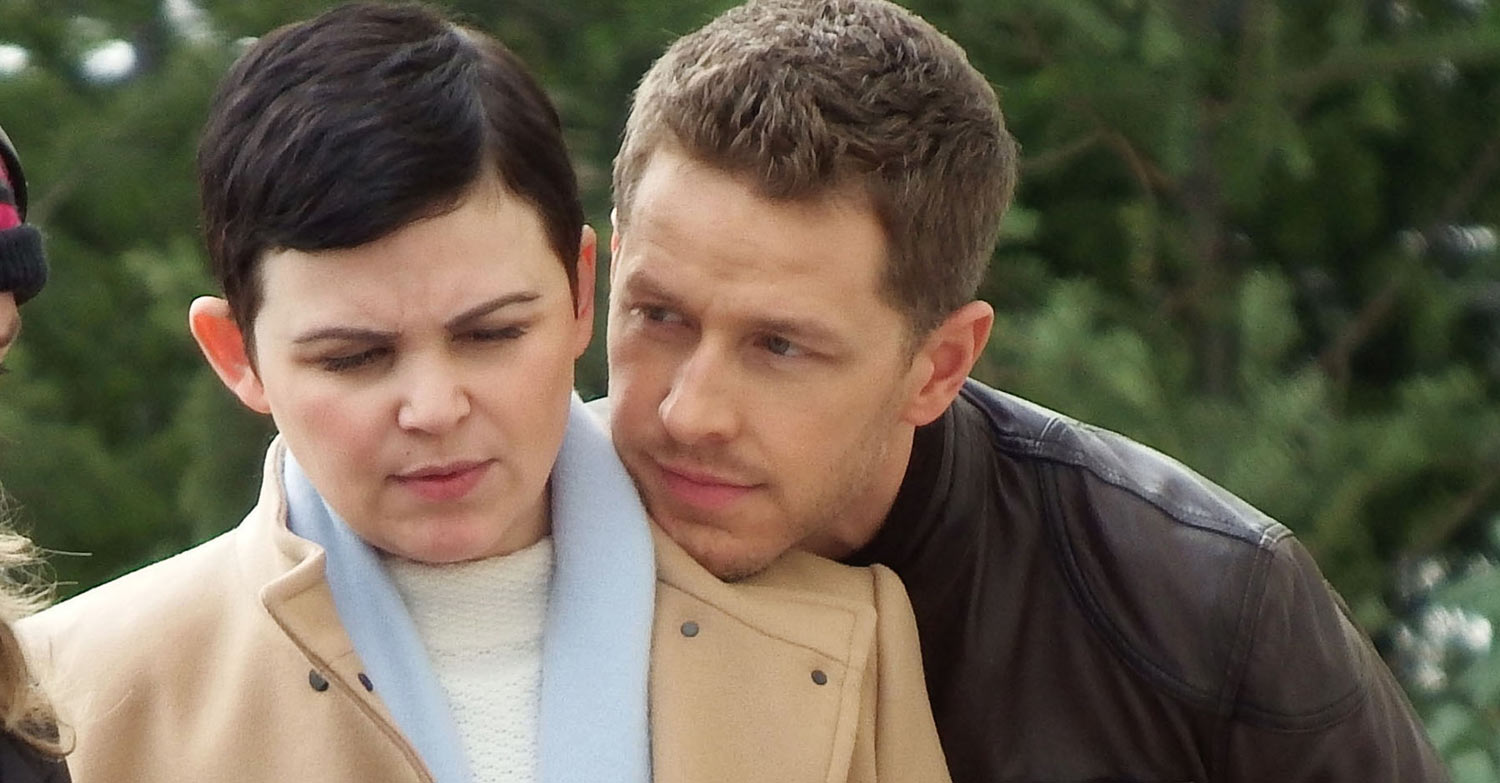 Ginnifer Goodwin & Josh Dallas Get Cozy on Set of ‘Once Upon a Time ...