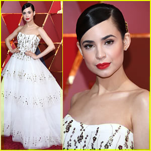 Singer Sofia Carson Stuns at Her First Oscars Ever! | 2017 Oscars, Oscars, Sofia Carson | Just ...