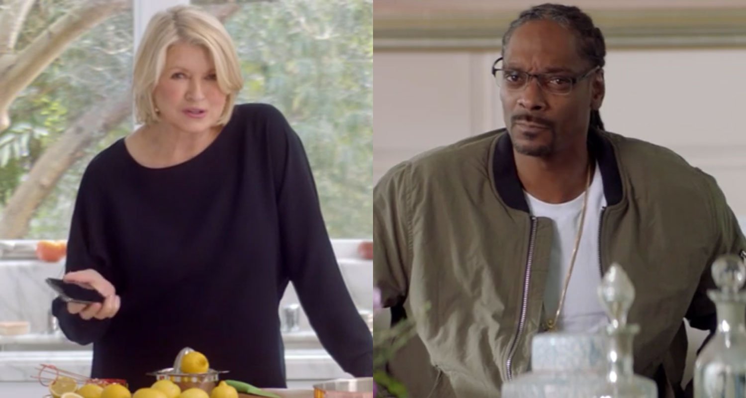 T-Mobile Super Bowl 2017 Commercial: Martha Stewart & Snoop Dogg Team ...