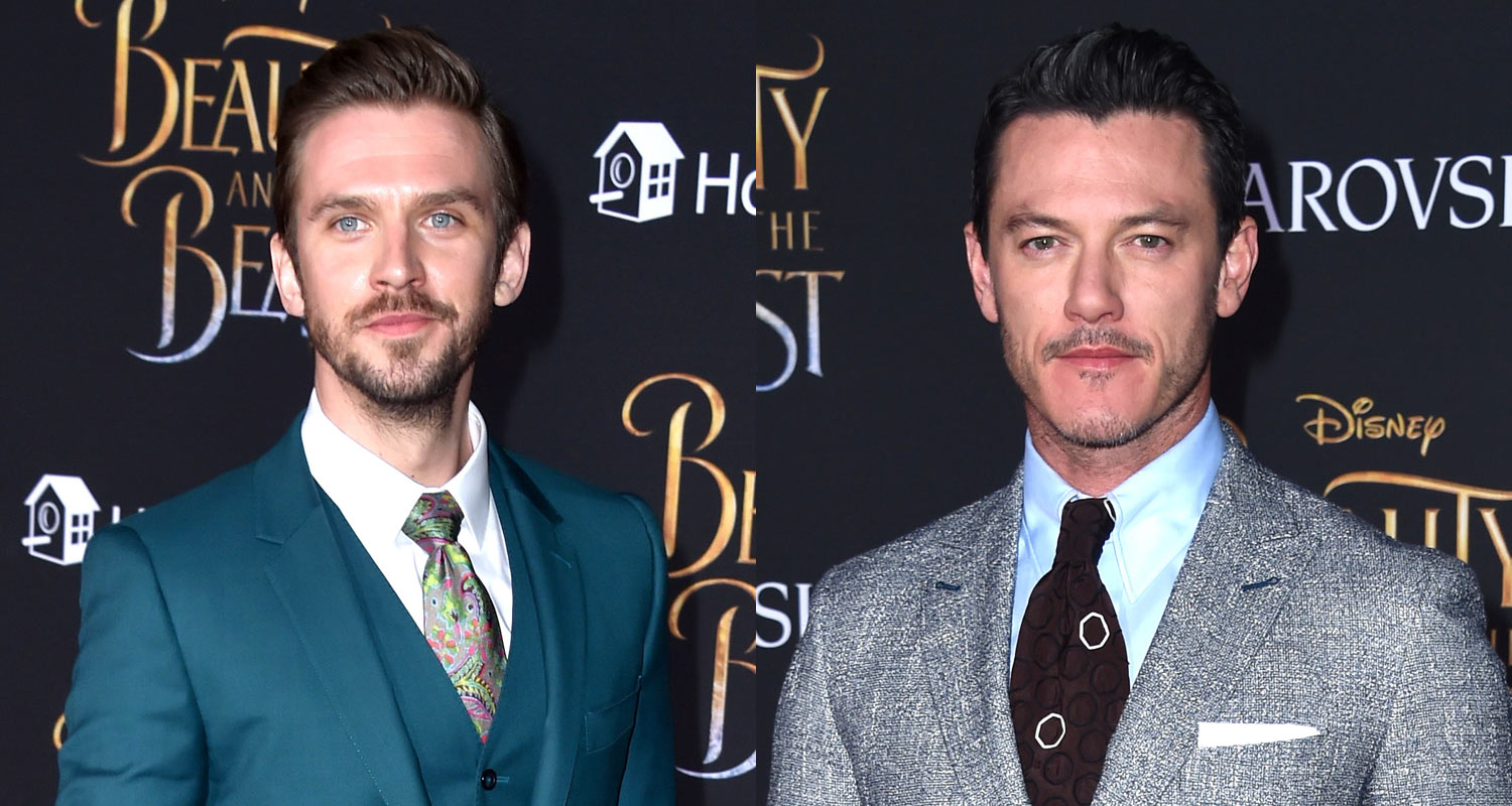 Dan Stevens & Luke Evans Suit Up for the ‘Beauty & the Beast’ Premiere ...