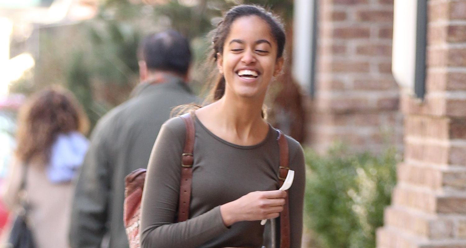 Malia Obama Grabs Lunch With a Pal During Internship Break | Malia Obama | Just Jared: Celebrity ...