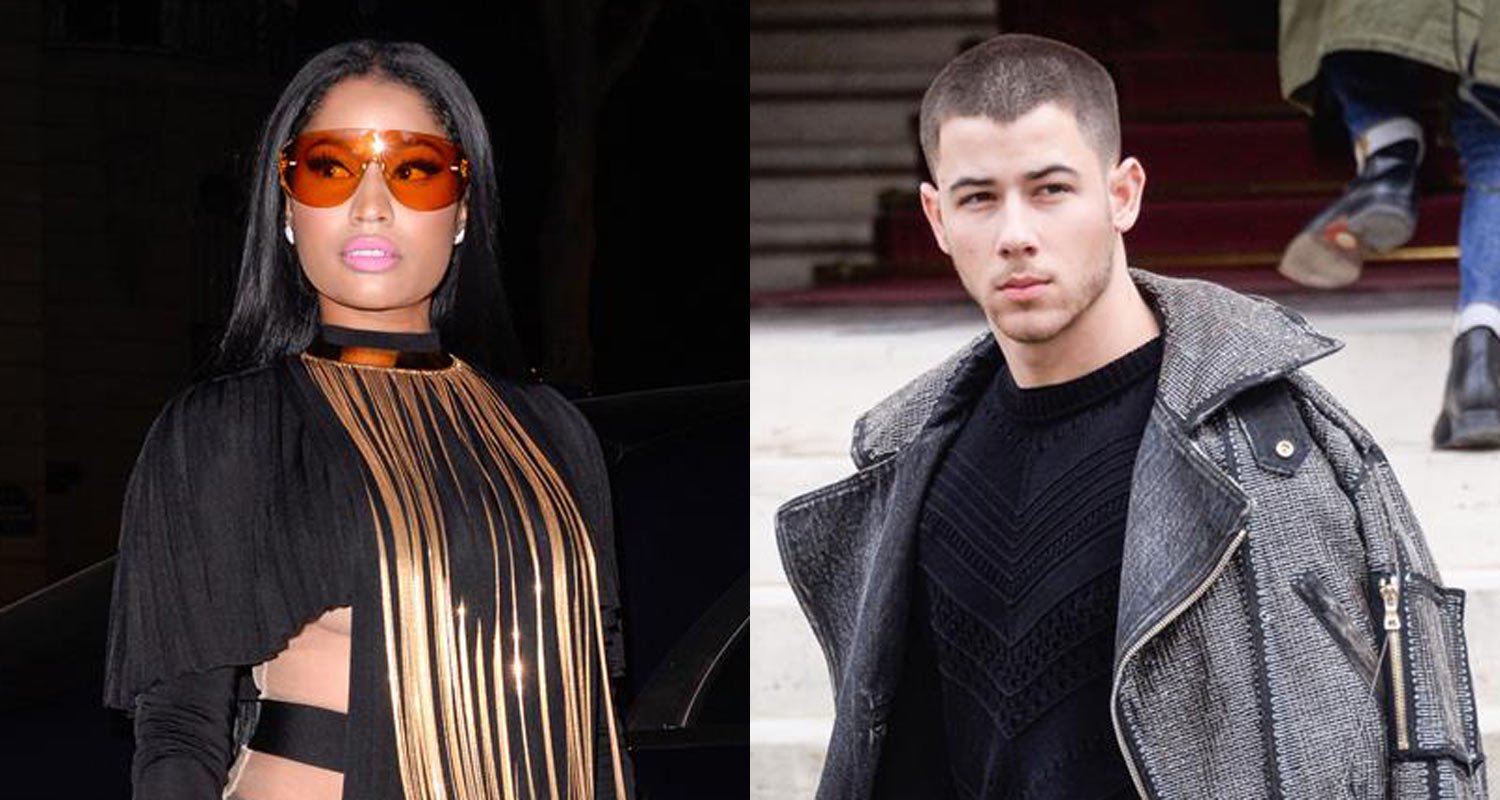 Nicki Minaj & Nick Jonas Team Up at ‘Epic’ Balmain After-Party – See ...