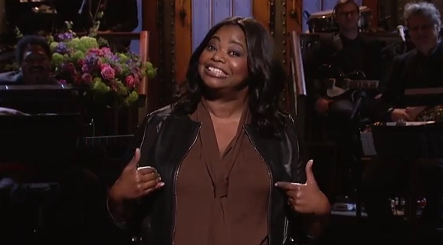Octavia Spencer Pokes Fun at ‘Hidden Fences’ in ‘SNL’ Opening Monologue ...