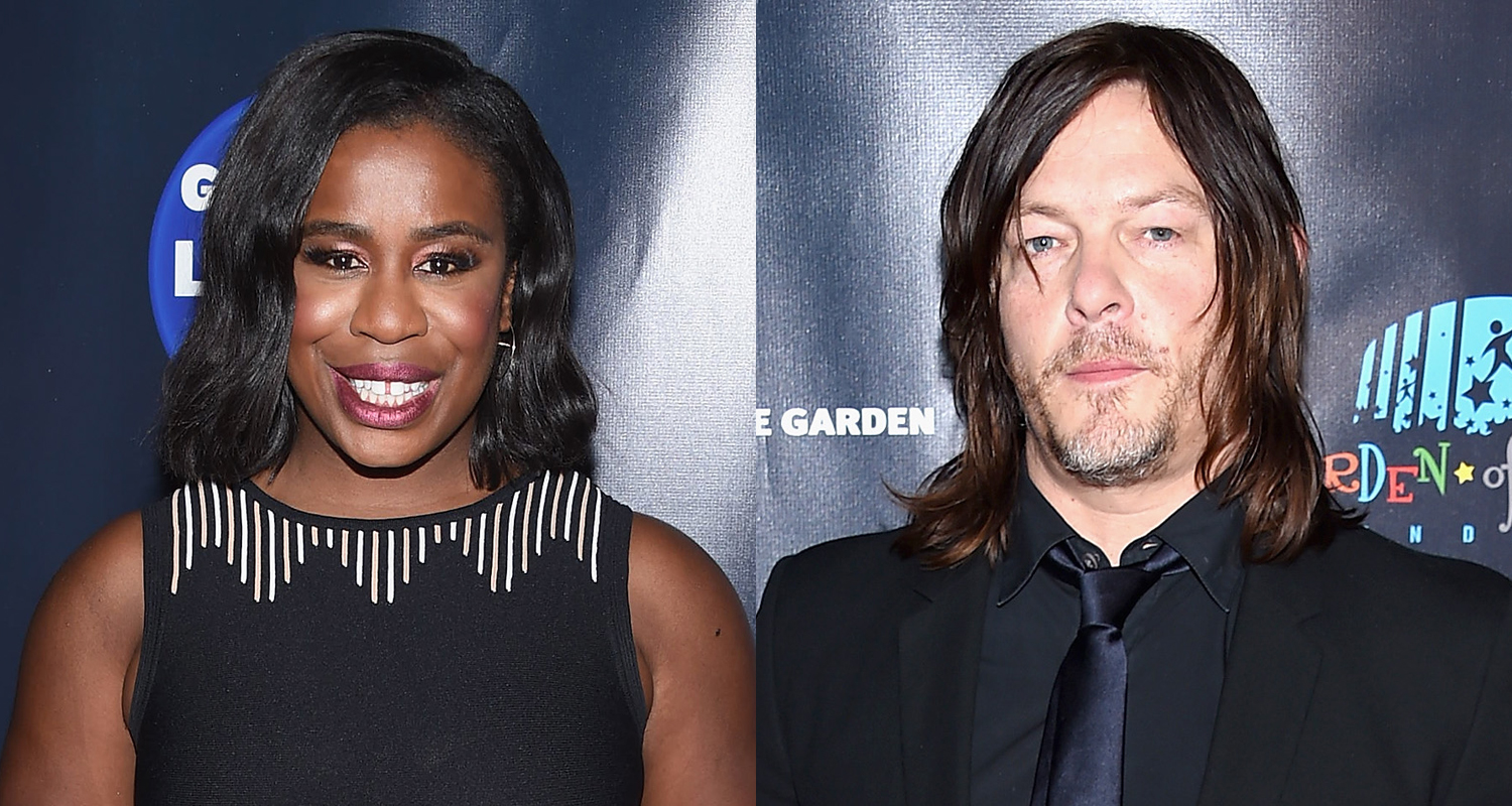 Uzo Aduba, Norman Reedus, & Susan Sarandon Attend Garden of Laughs ...