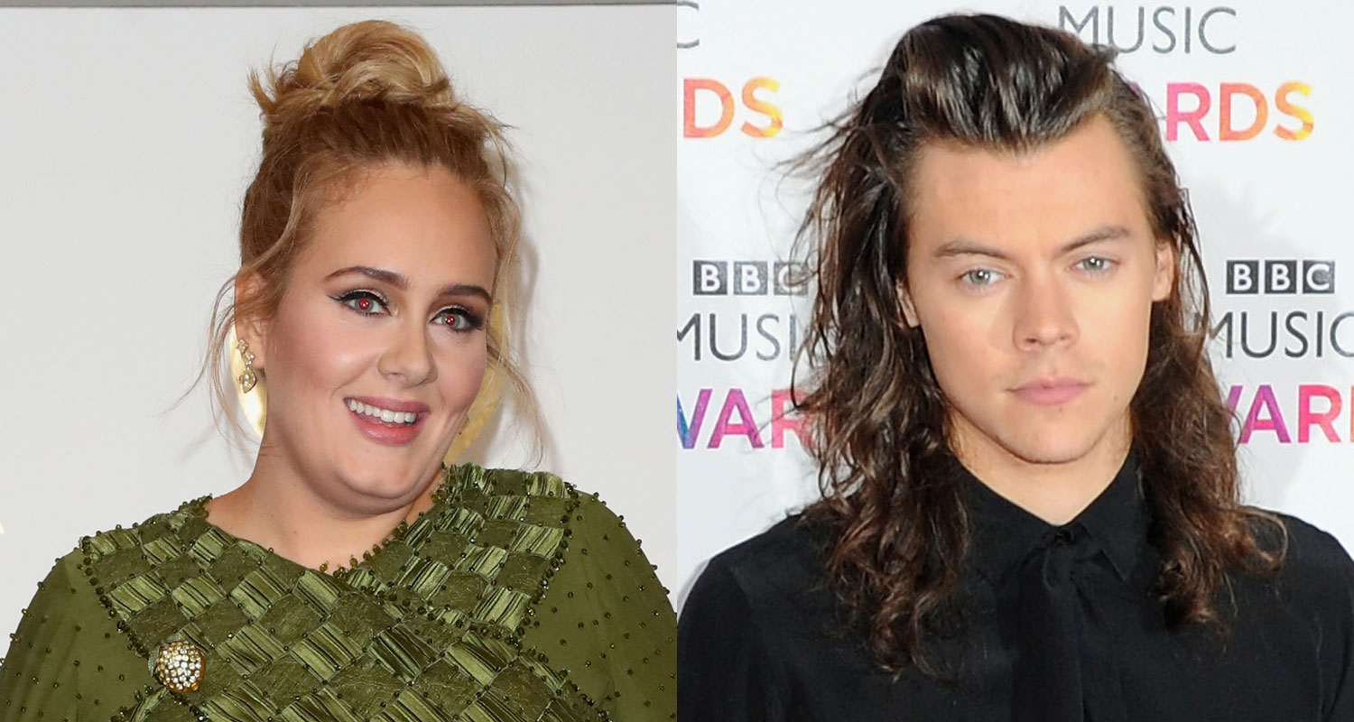 Adele Gave Harry Styles Her ’21′ Album For His 21st Birthday | Adele ...