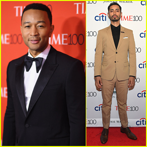 John Legend & Riz Ahmed Suit Up for Time 100 Gala | Colin Kaepernick ...